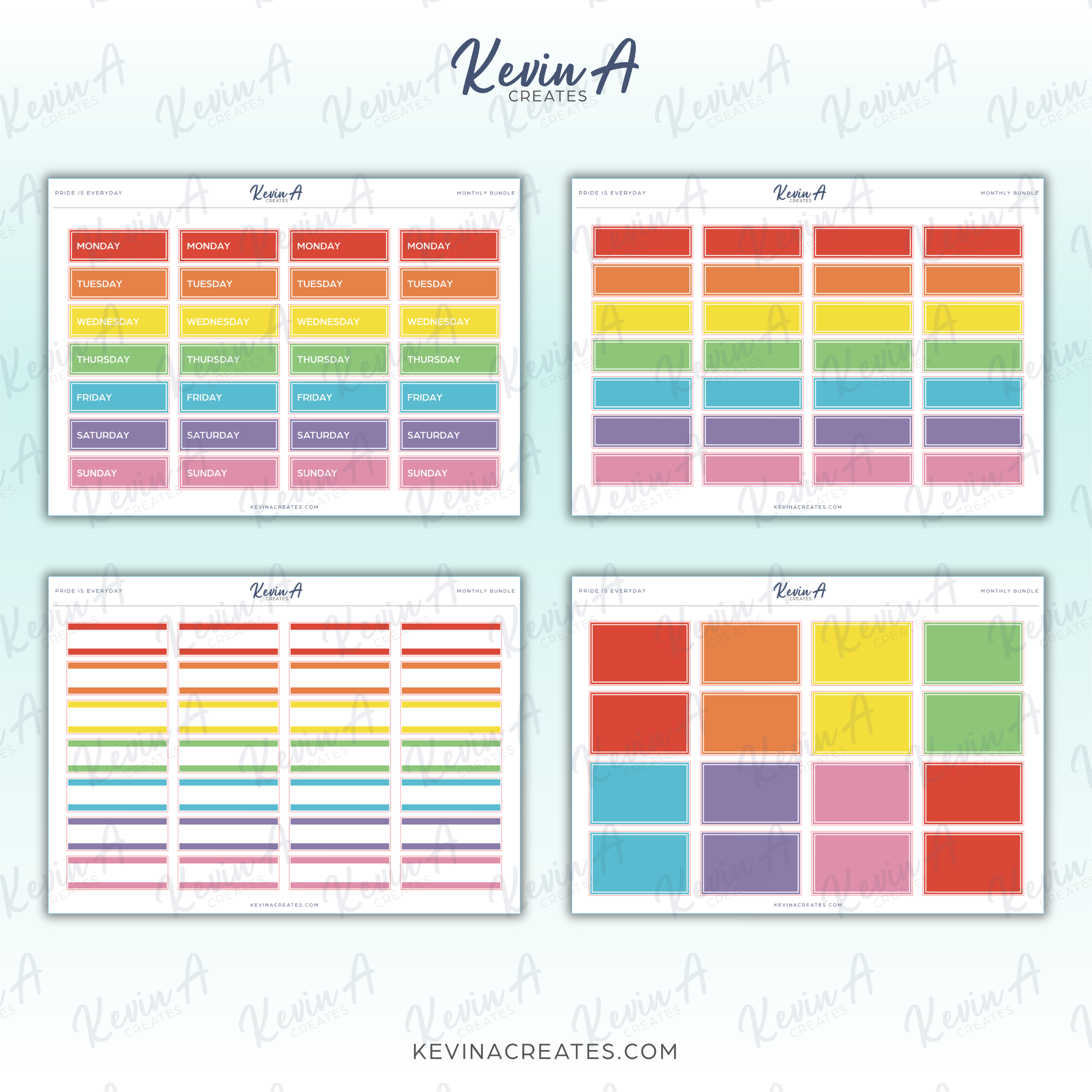 New Releases – Kevin A Creates